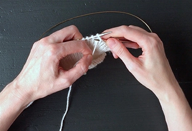 Purl Through The Back Loop (p tbl) Tutorial: Knitting Instructions