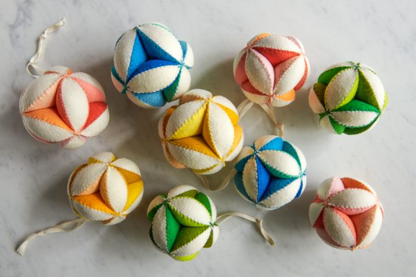 Hand Sewn Puzzle Ball