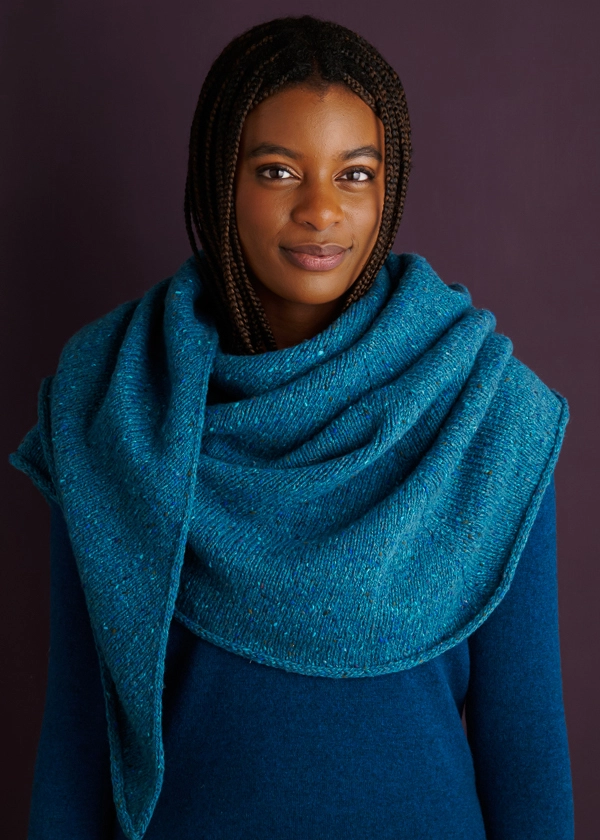 Wedge Wrap: Free Shawl Knitting Pattern