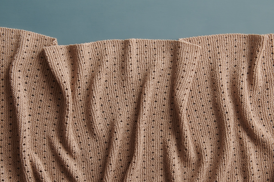 Dotty Wrap: Free Scarf Knitting Pattern