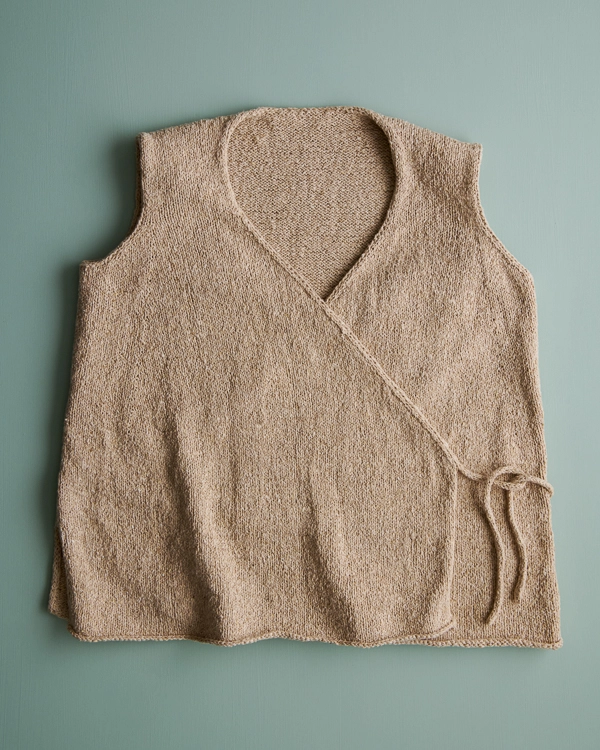 Wrap Top: Sweater Knitting Pattern