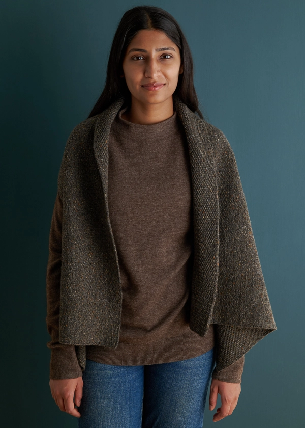 Heather Wrap: Free Wrap Knitting Pattern