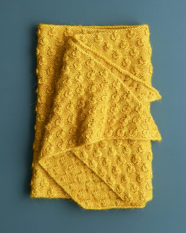 Rosebud Shawl: Free Shawl Knitting Pattern