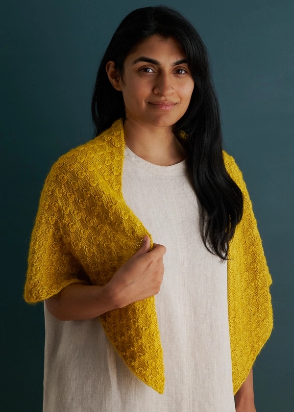 Rosebud Shawl: Free Shawl Knitting Pattern