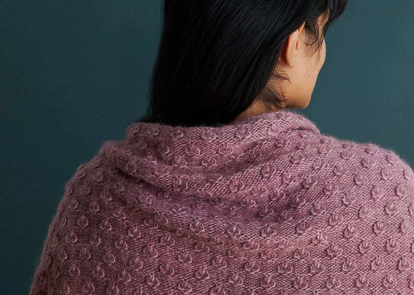 Rosebud Shawl: Free Shawl Knitting Pattern