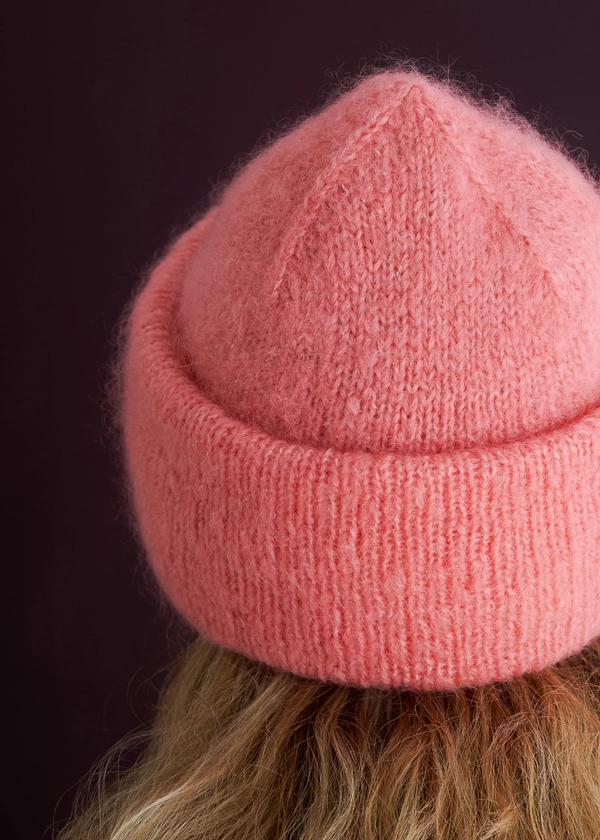 Big Cuff Hat: Free Hat Knitting Pattern
