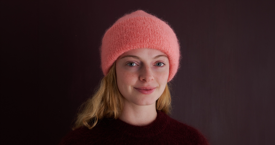 Big Cuff Hat: Free Hat Knitting Pattern